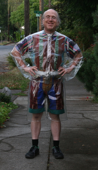 Clear Jacket And Shorts